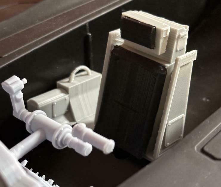 Spinmaster Batman Batwing one-Twelfth Interior upgrade kit 3D model 3D ...