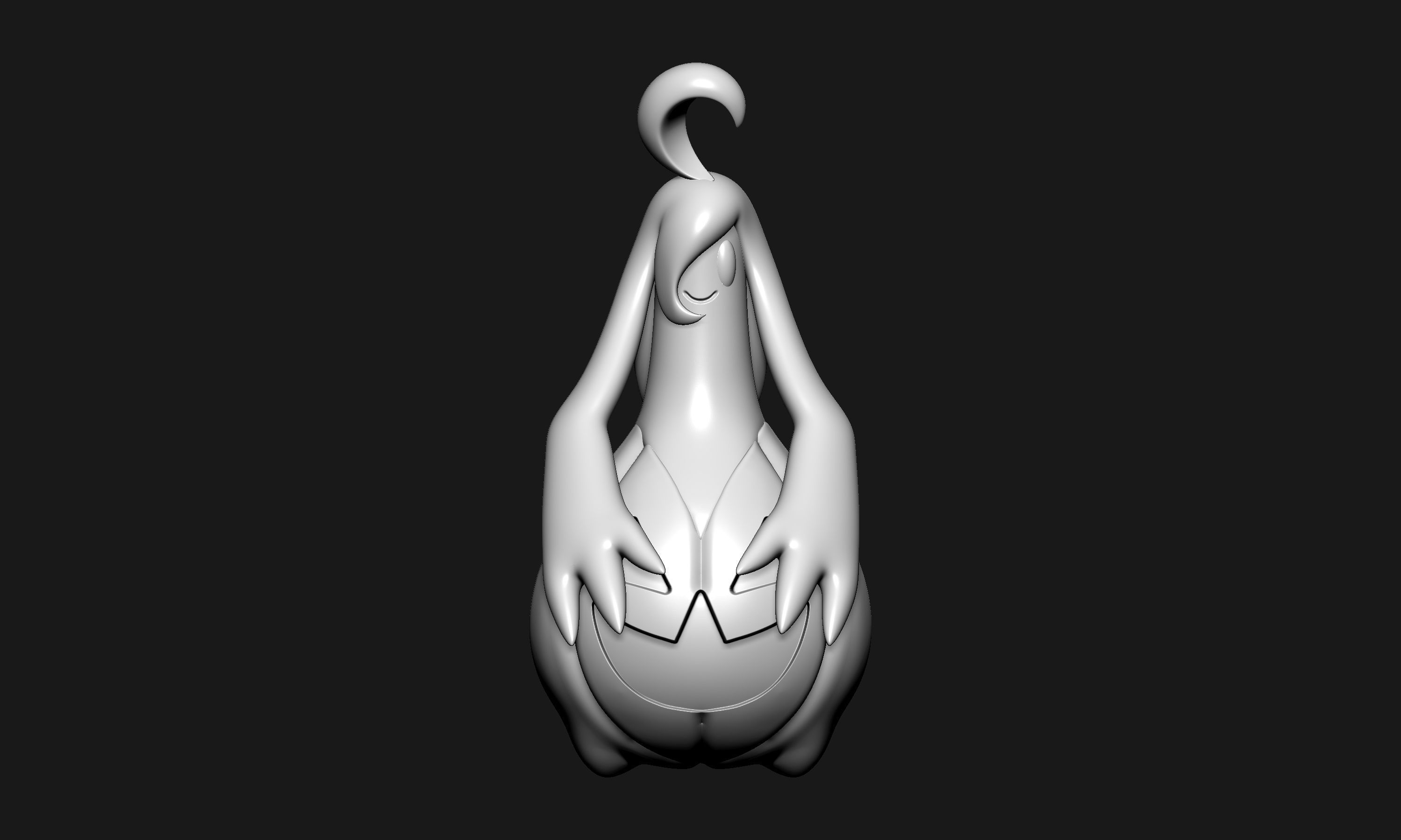 Pokemon - Gourgeist with 2 poses 3D model 3D printable | CGTrader