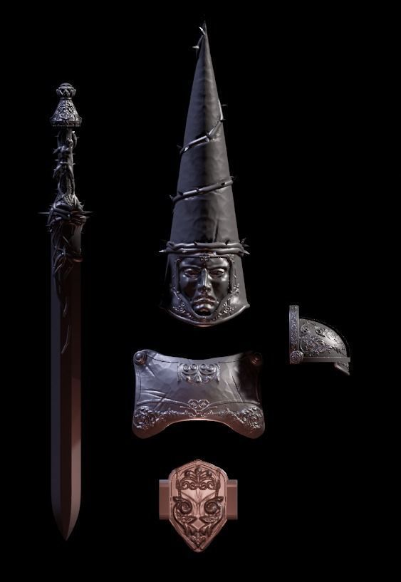 Blasphemous Penitent One - Marvel Legends conversion kit 3D model 3D ...