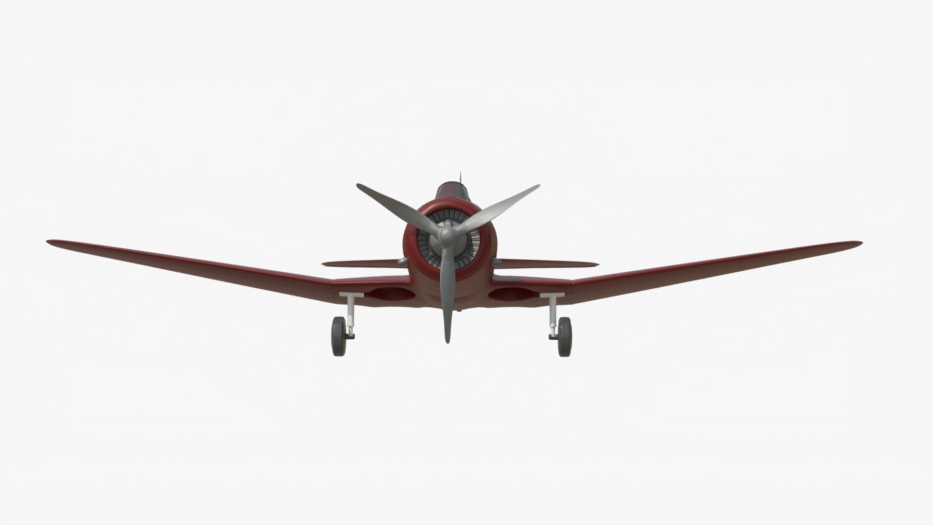 realistic propeller plane 3D model | CGTrader