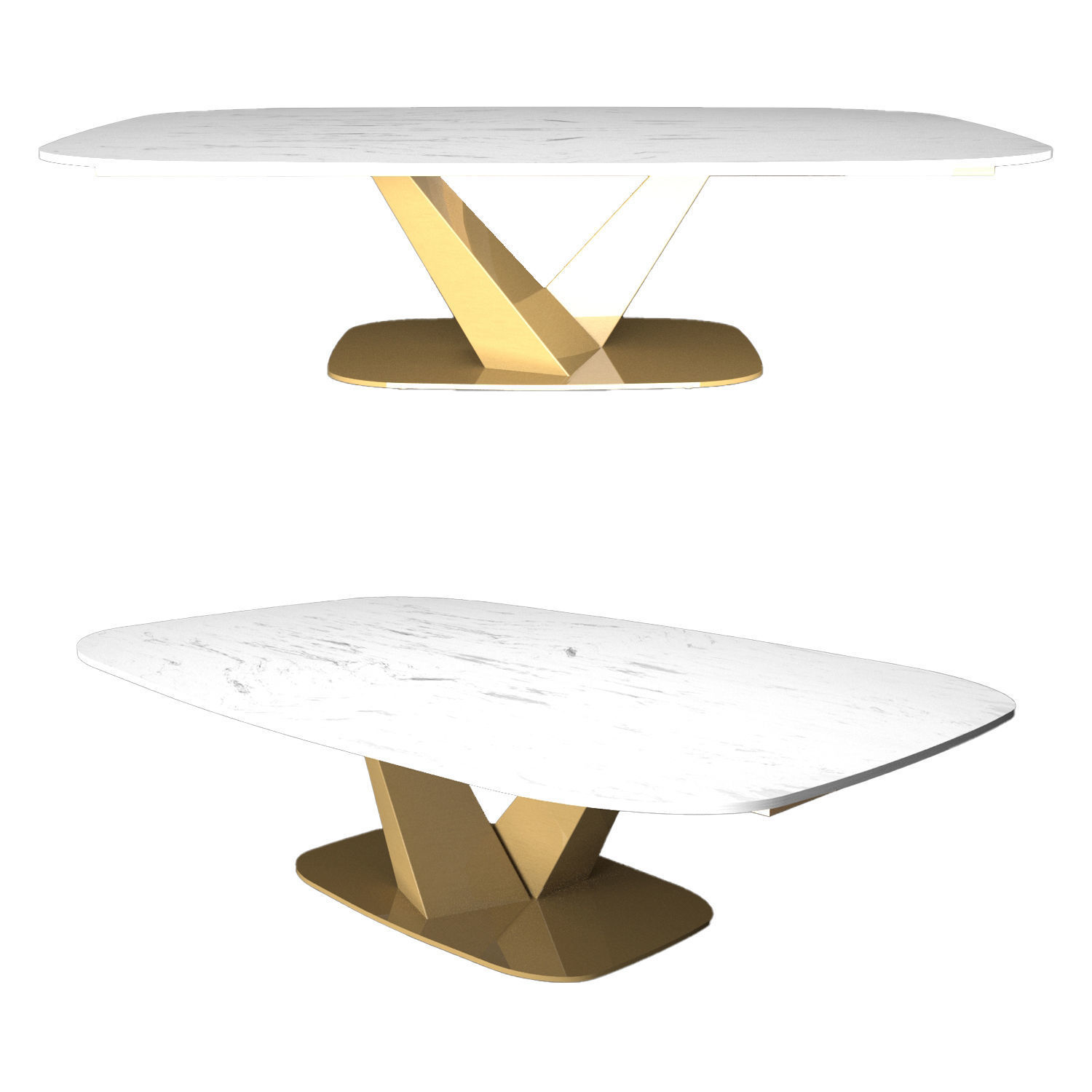 Victoria Table 3D model | CGTrader