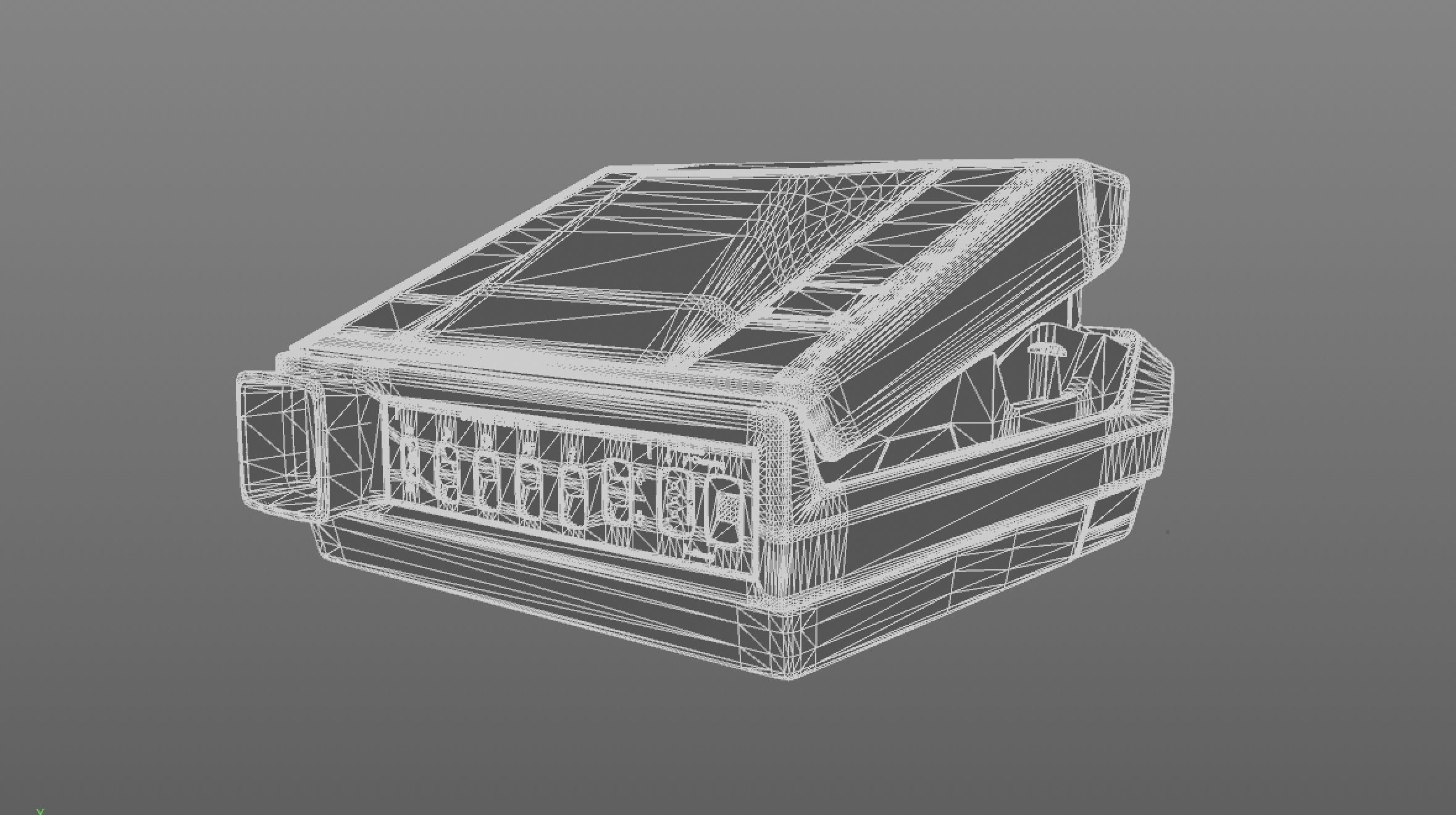 Polaroid Spectra Camera 3D model | CGTrader