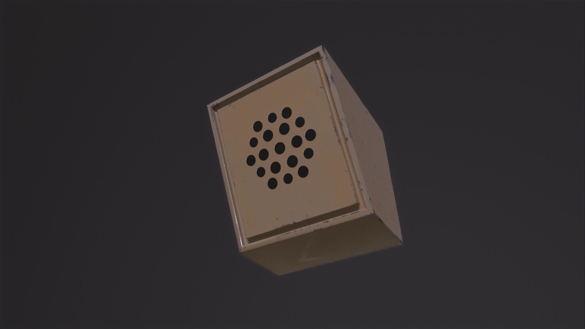 3D model Intercom cube 3D Model VR / AR / low-poly | CGTrader