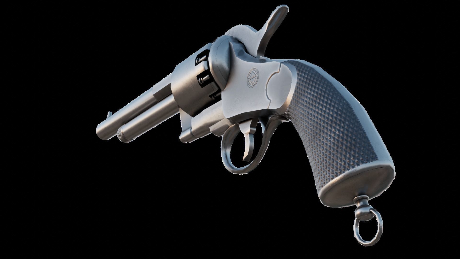 3D model Revolver VR / AR / low-poly | CGTrader