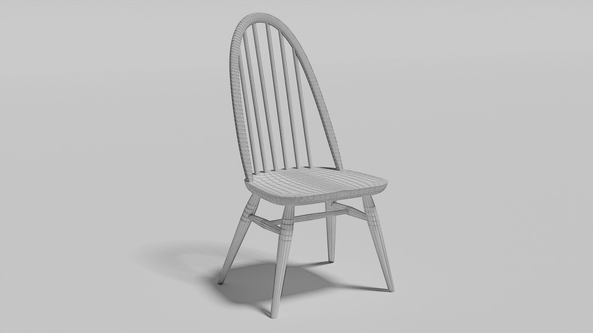 Windsor Chair 3D Model free 3D model | CGTrader