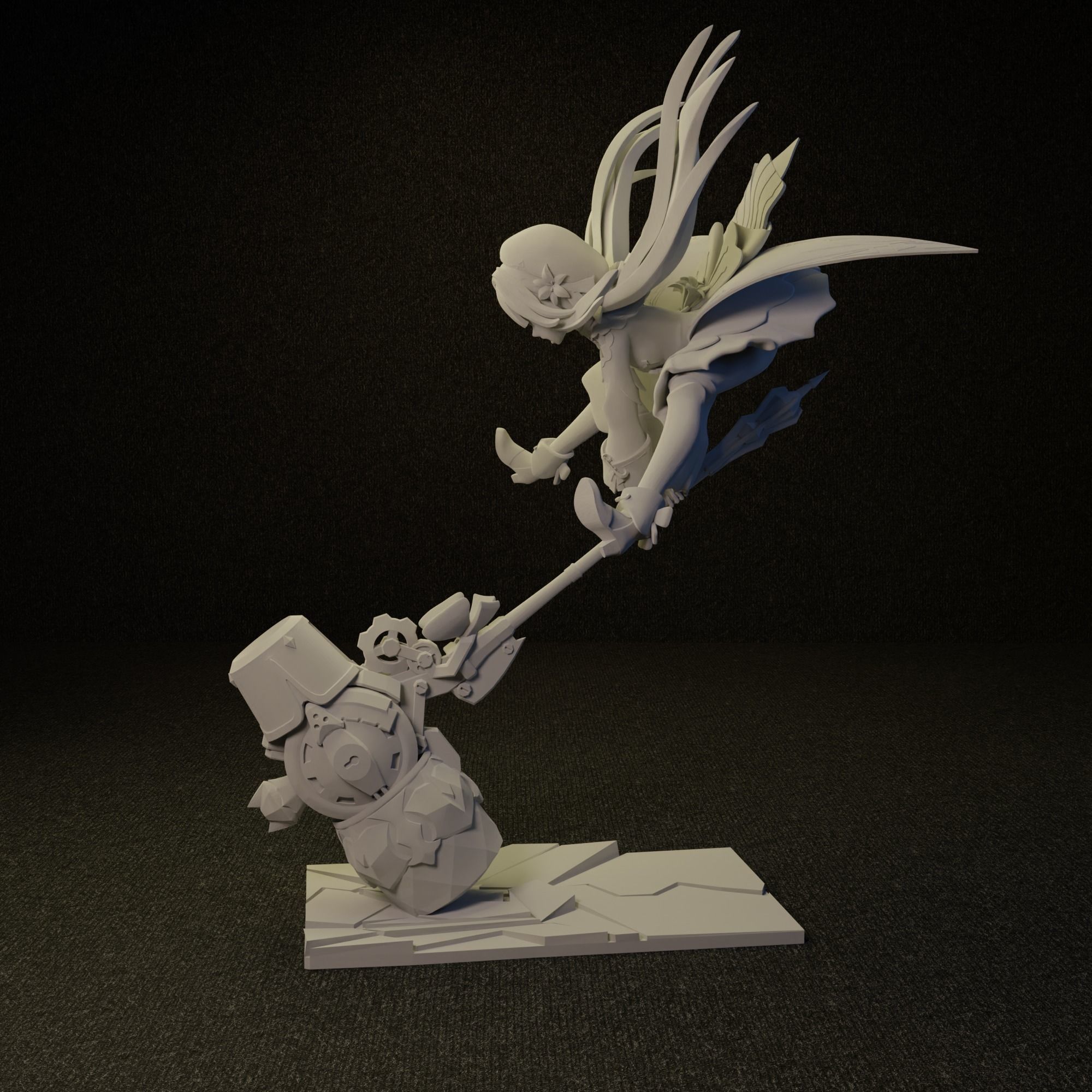 Herta from Honkai Star Rail 3D model 3D printable | CGTrader