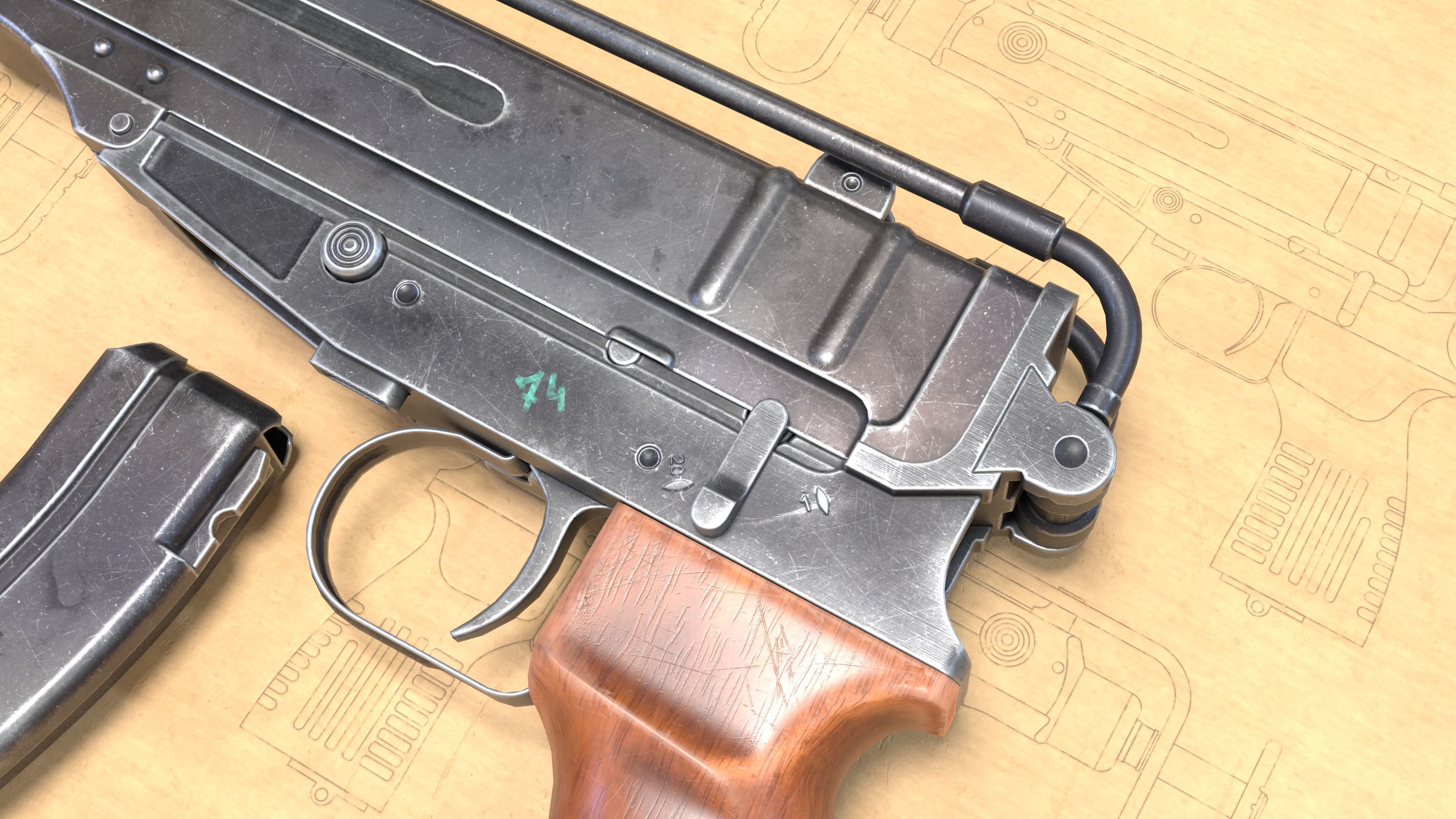 VZ 61 3D model | CGTrader