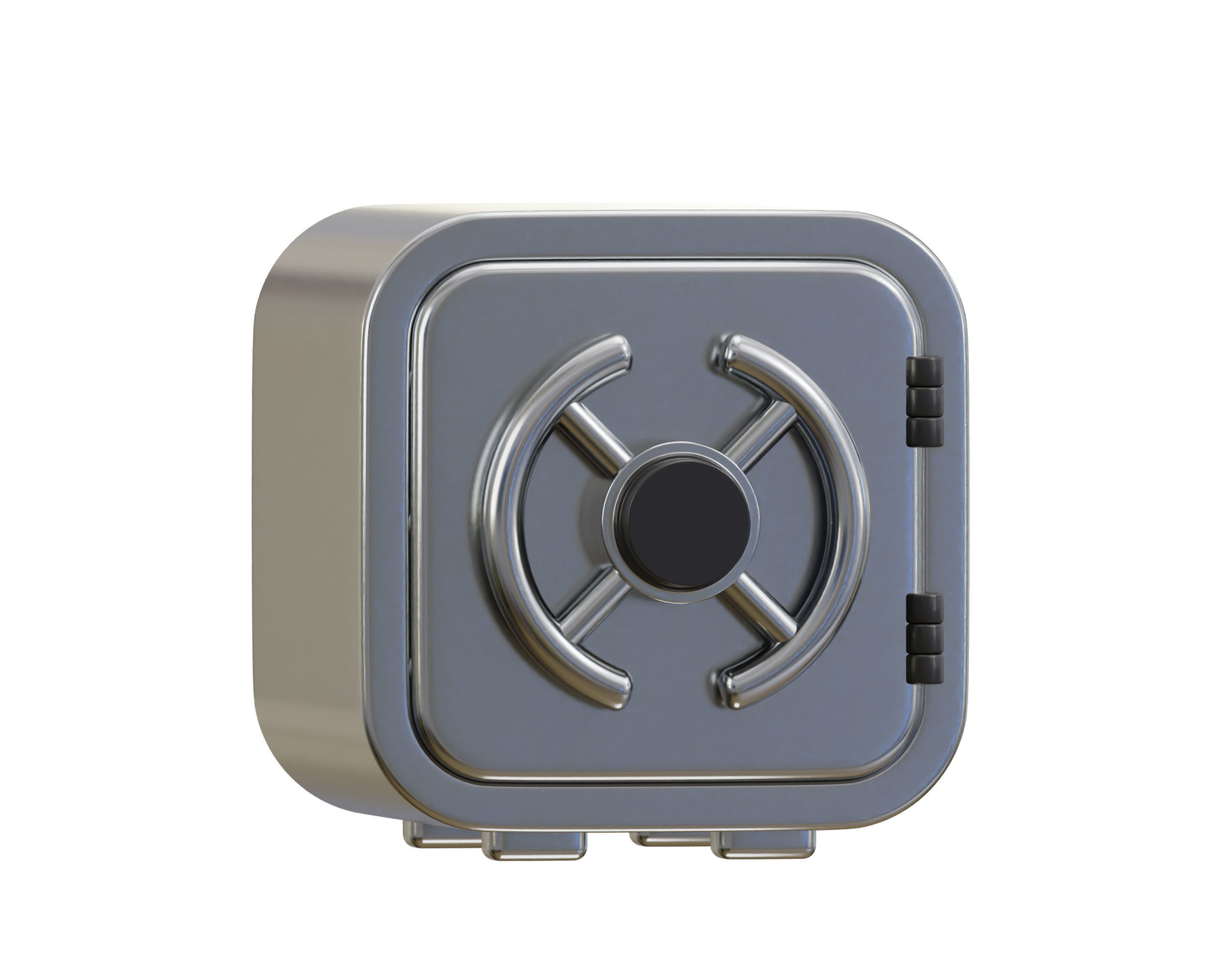 3D model Vault locker VR / AR / low-poly | CGTrader