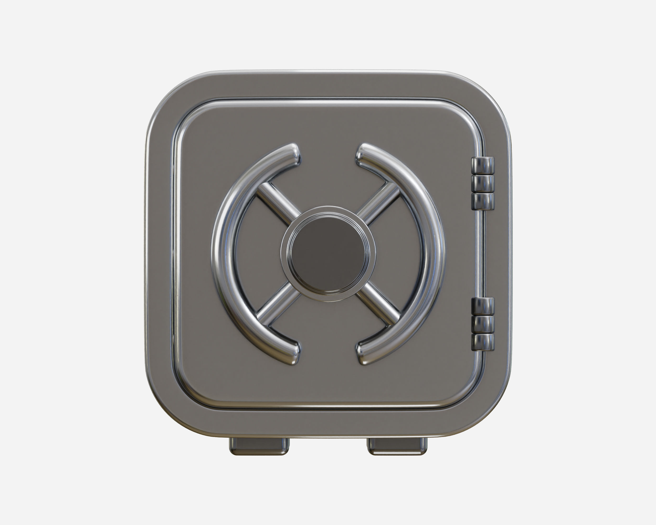 3D model Vault locker VR / AR / low-poly | CGTrader