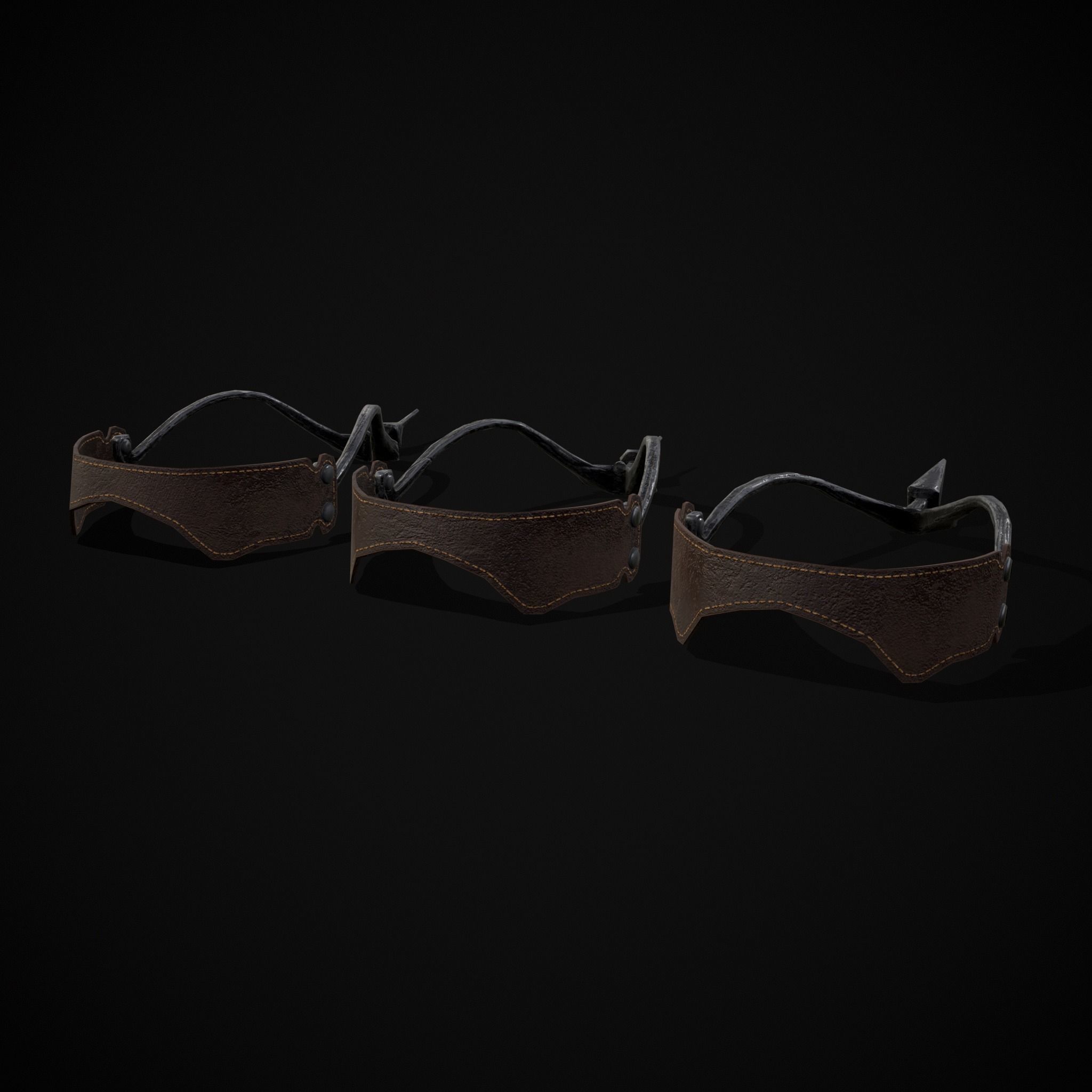 3D model Three Prick Spurs VR / AR / low-poly | CGTrader