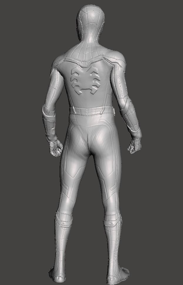 spiderman 3d model with suit for 3d print 3D model 3D printable | CGTrader