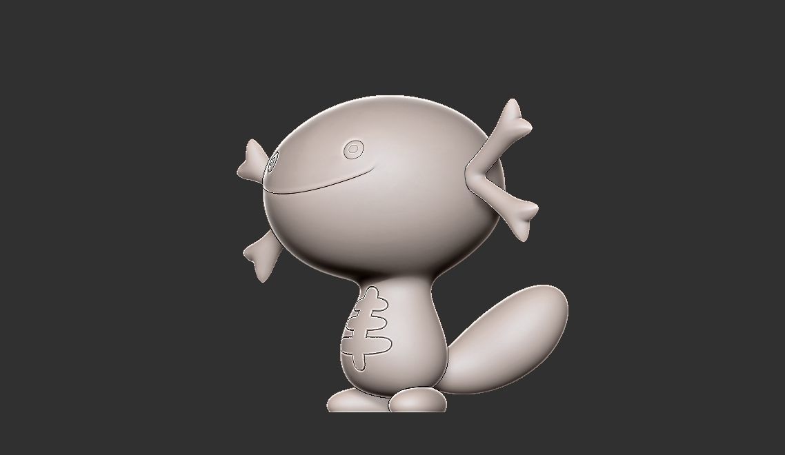 Pokemon paldean wooper evolution pack 3D model 3D printable | CGTrader