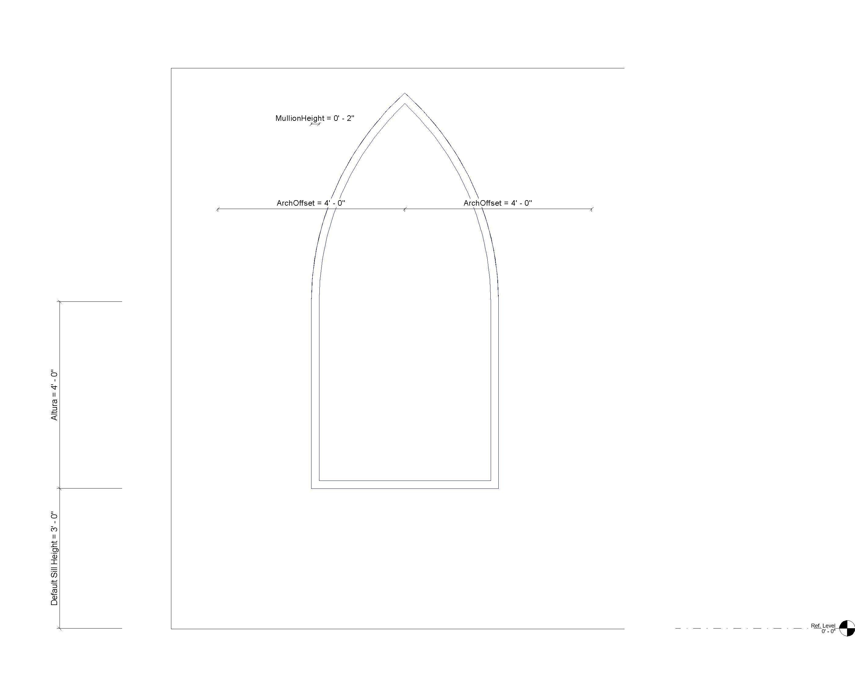 Pointed Window 3D model | CGTrader