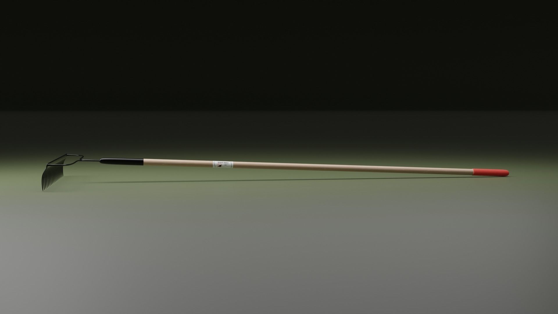 Garden Rake free 3D model | CGTrader