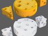 3D model Cheese V01 VR / AR / low-poly | CGTrader