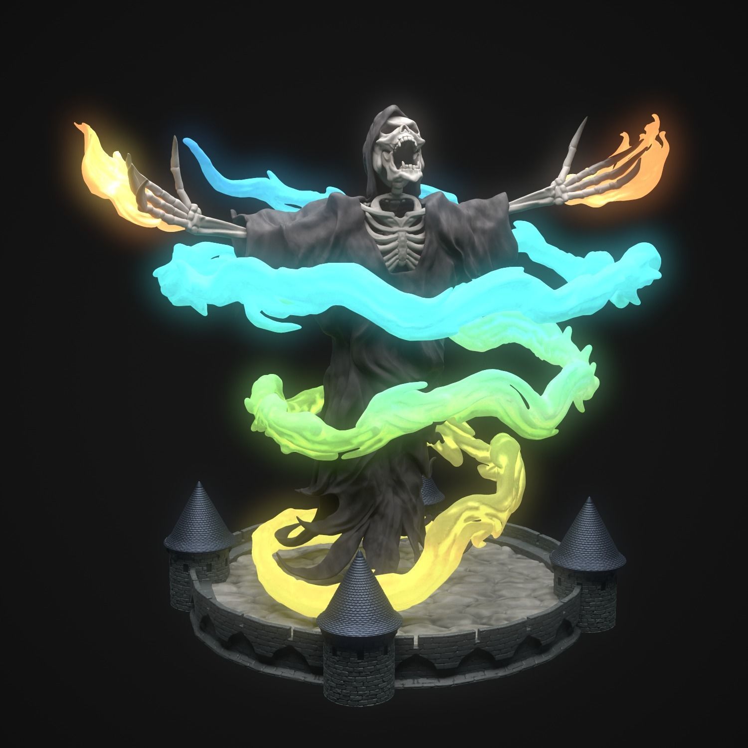 Heroes 3 Wraith from Necropolis for 3d Printing 3D model 3D printable ...