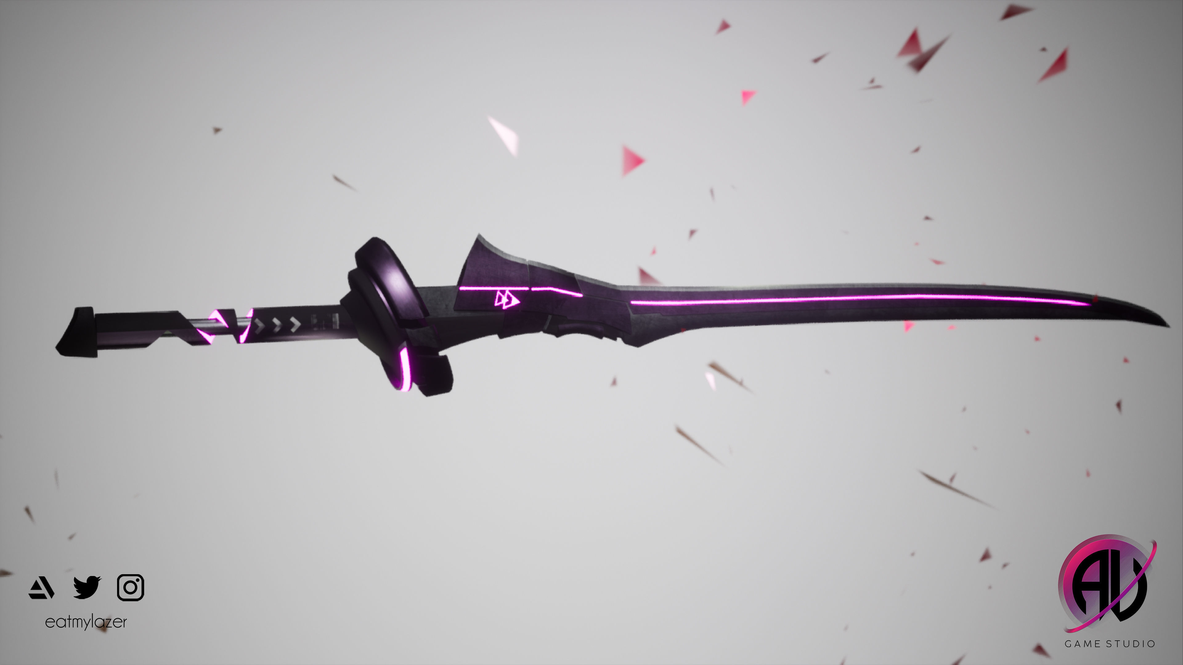 3D model Evelynn V3 - Scifi Cyberpunk Character VR / AR / low-poly ...