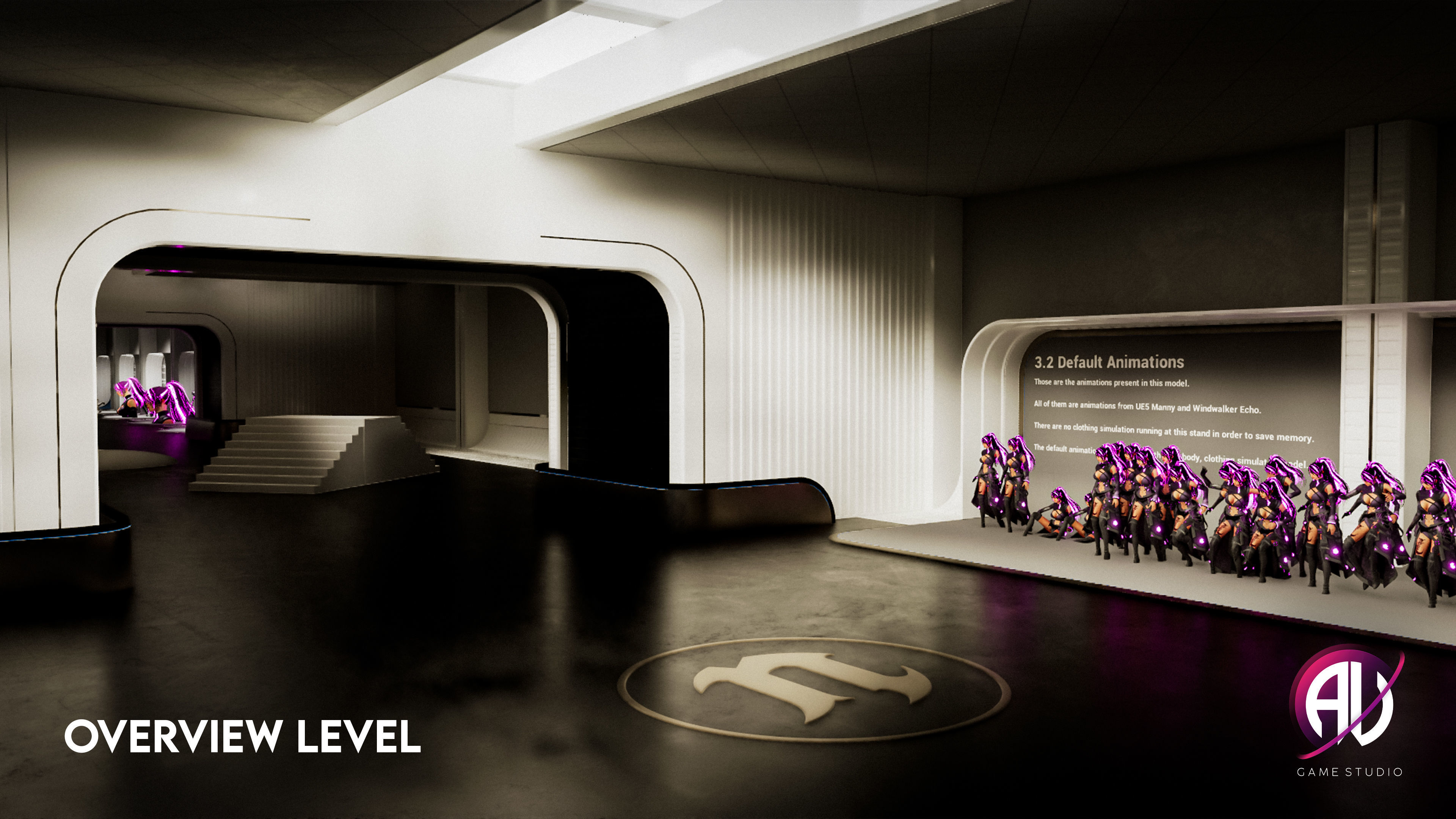 3D model Evelynn V3 - Scifi Cyberpunk Character VR / AR / low-poly ...