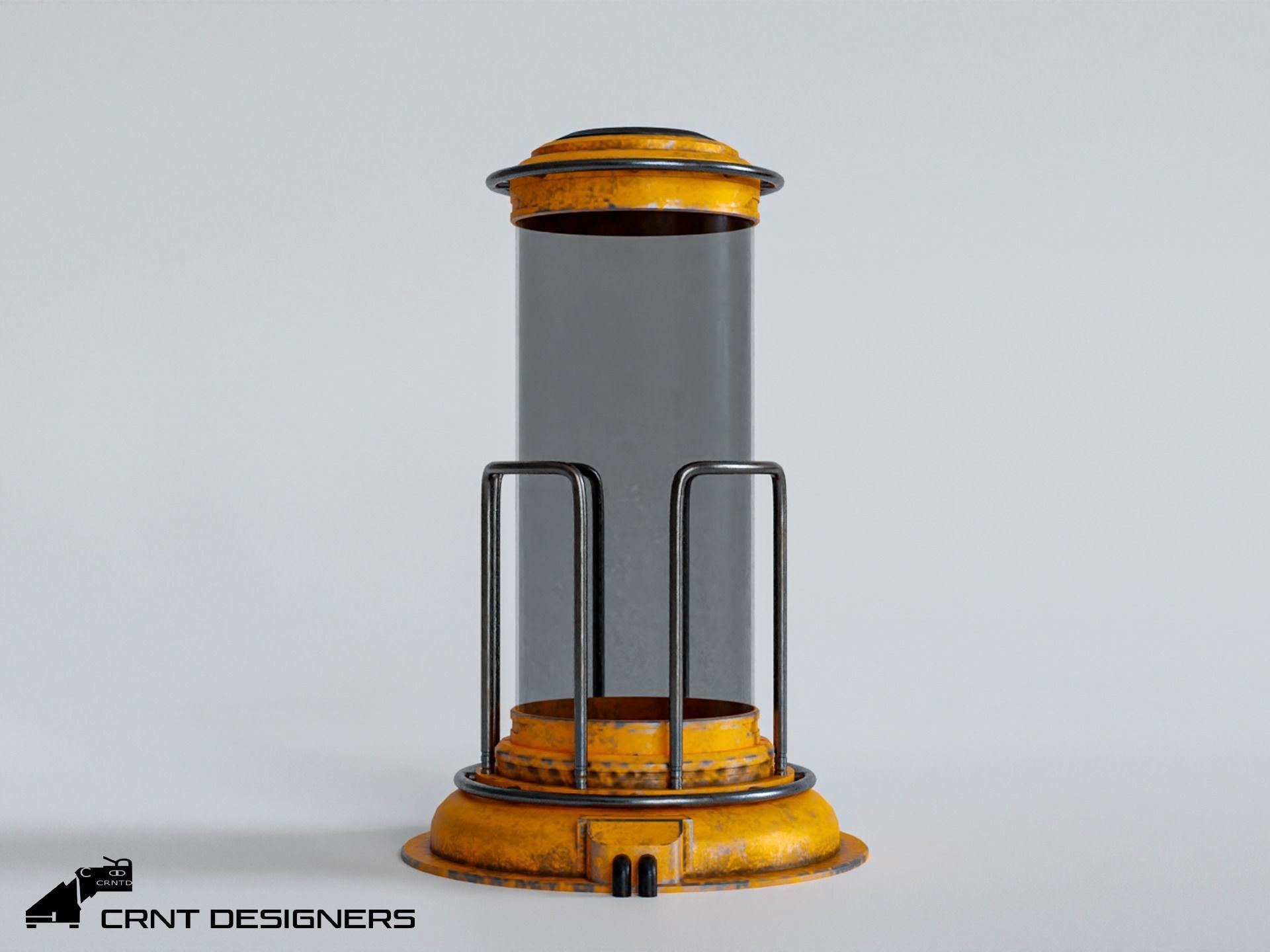 3D model Sci-Fi Lab Container PBR Low Poly 3D Model VR / AR / low-poly ...