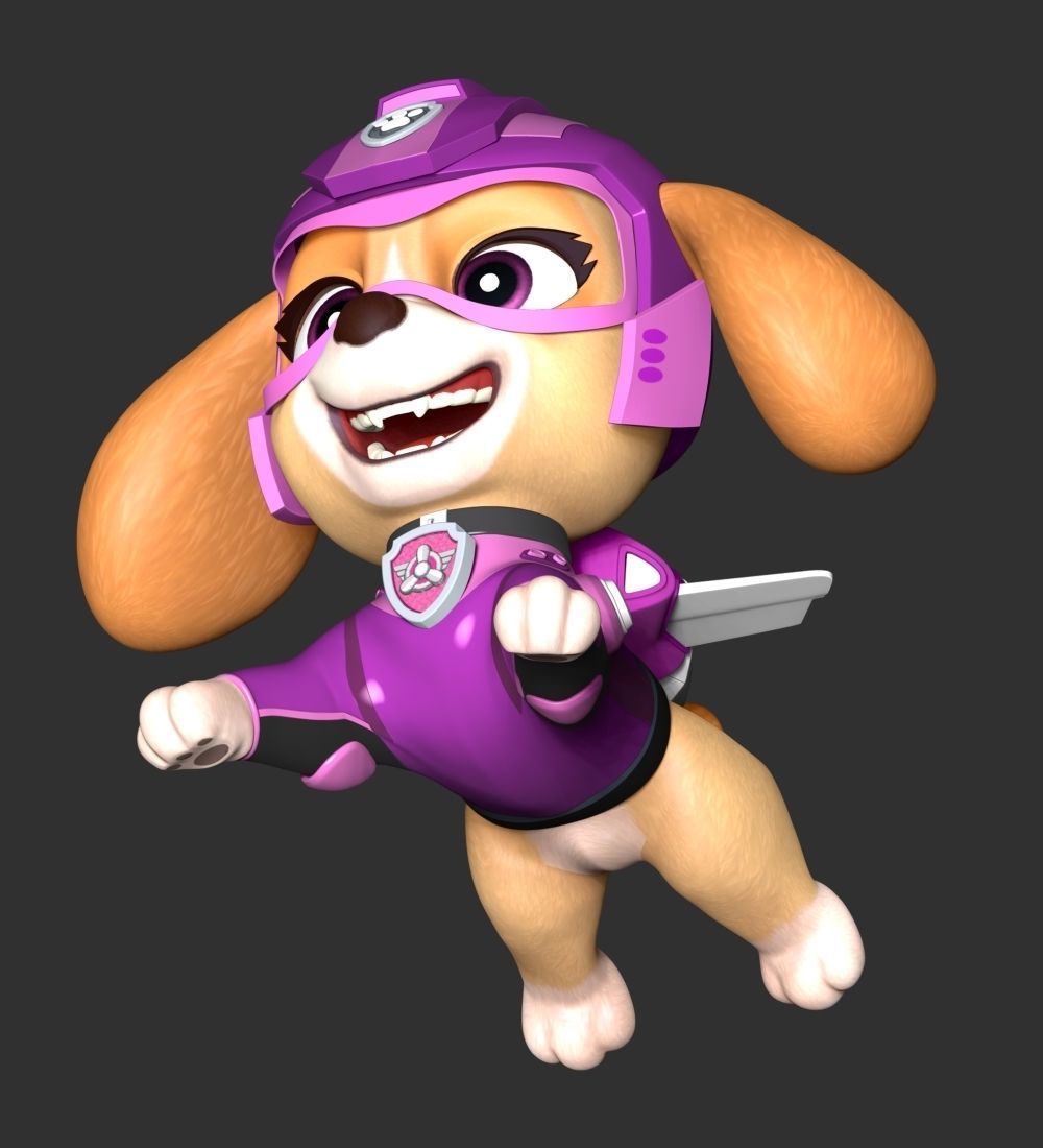 Skye - PAW Patrol The Movie 3D model 3D printable | CGTrader