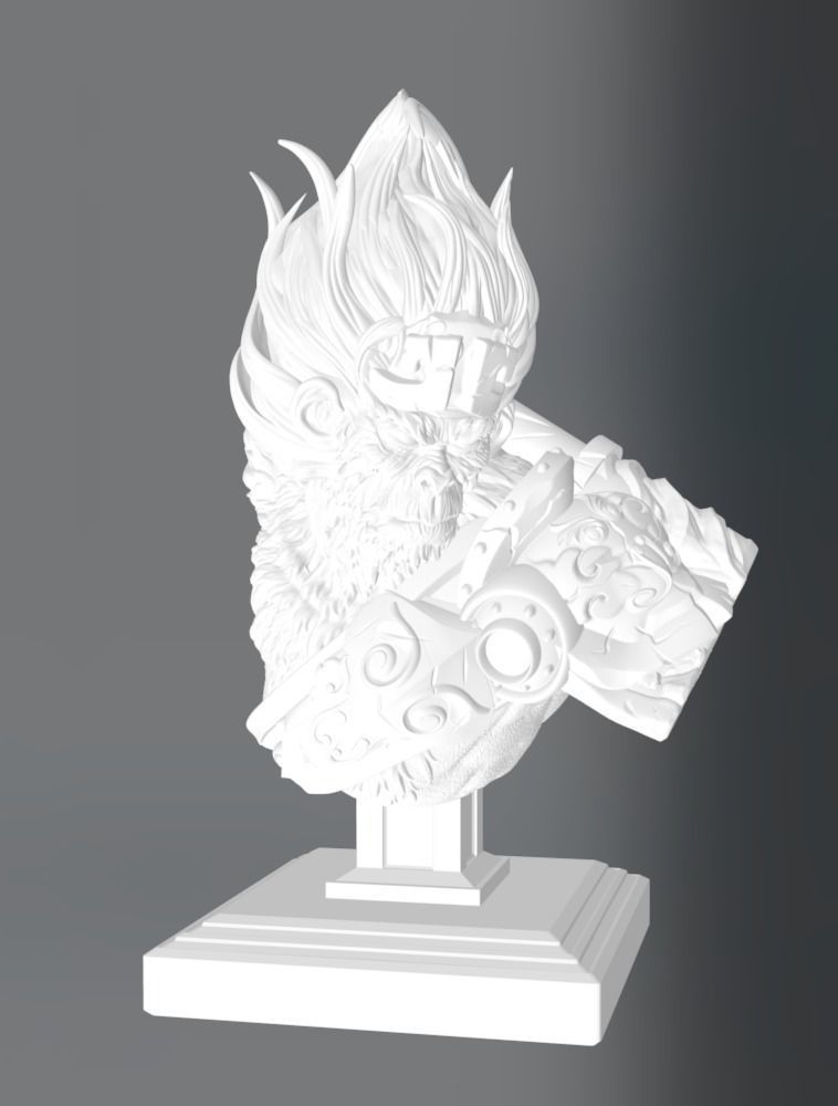 sunwukong Monkey King 3D model 3D printable | CGTrader
