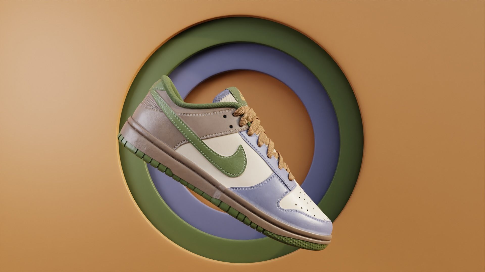 Nike Dunk Low 3D model | CGTrader