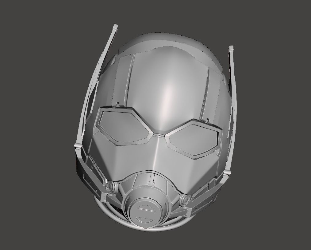 ant man helmet 3d printing ready 3D model 3D printable | CGTrader