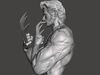 Wolverine 3d pose model 2 bust 3d printable 3D model 3D printable ...