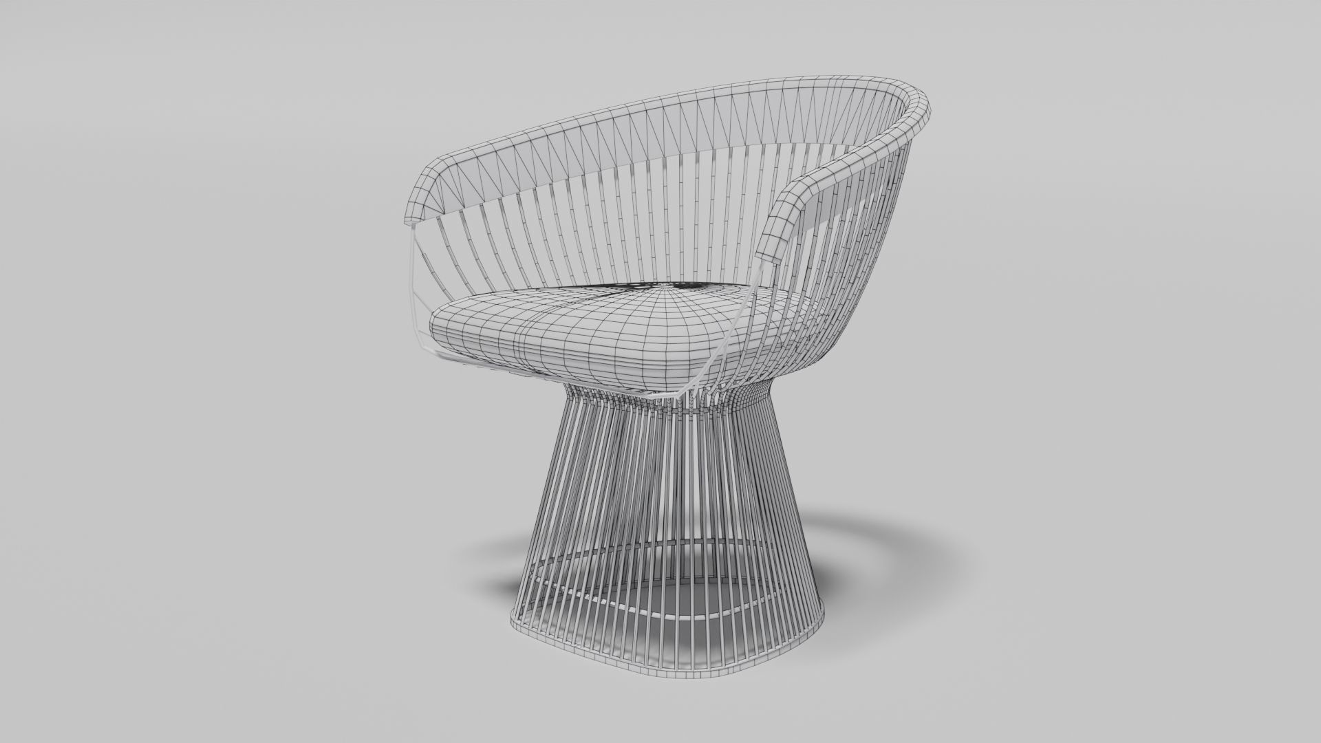 Warren Platner Chair 3D Model free 3D model | CGTrader