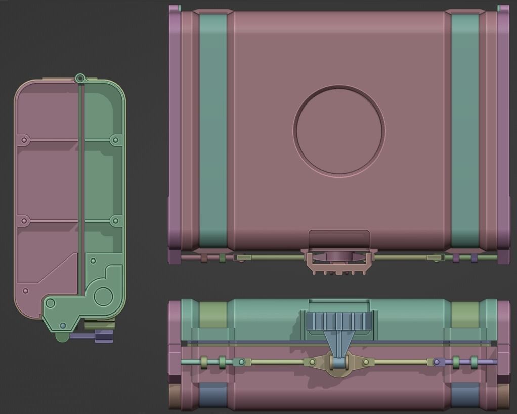 Starfield Box Replica 3D model 3D printable | CGTrader