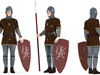 Medieval fantasy soldier 3D model rigged | CGTrader