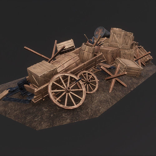 3D model Environment Yard Junk Game Assets VR / AR / low-poly | CGTrader
