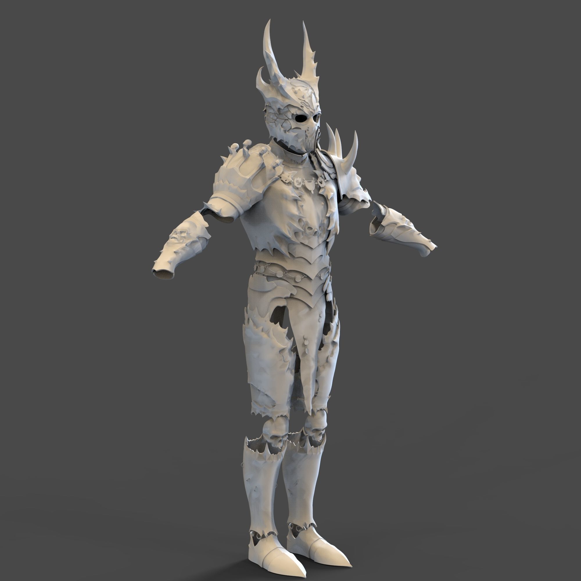 Baldurs Gate 3 Helldusk Legendary Full Body Armor with Helmet 3D model ...