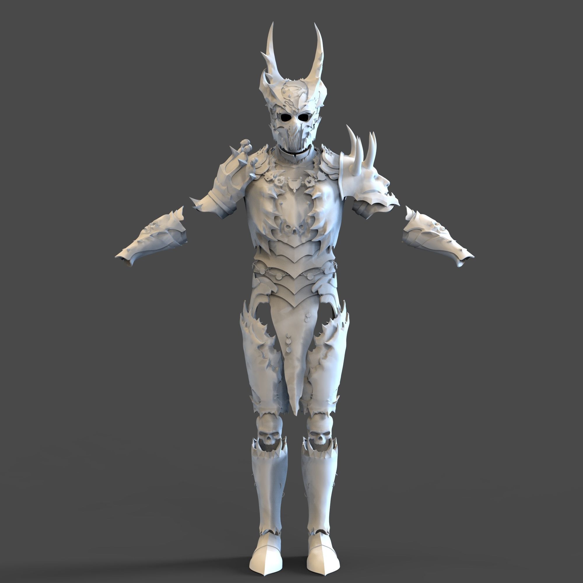 Baldurs Gate 3 Helldusk Legendary Full Body Armor with Helmet 3D model ...