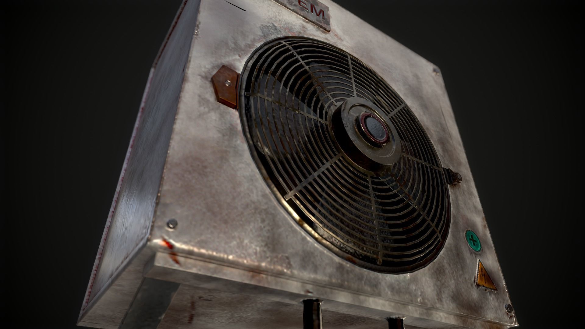 ventilator fan free VR / AR / low-poly 3D model | CGTrader
