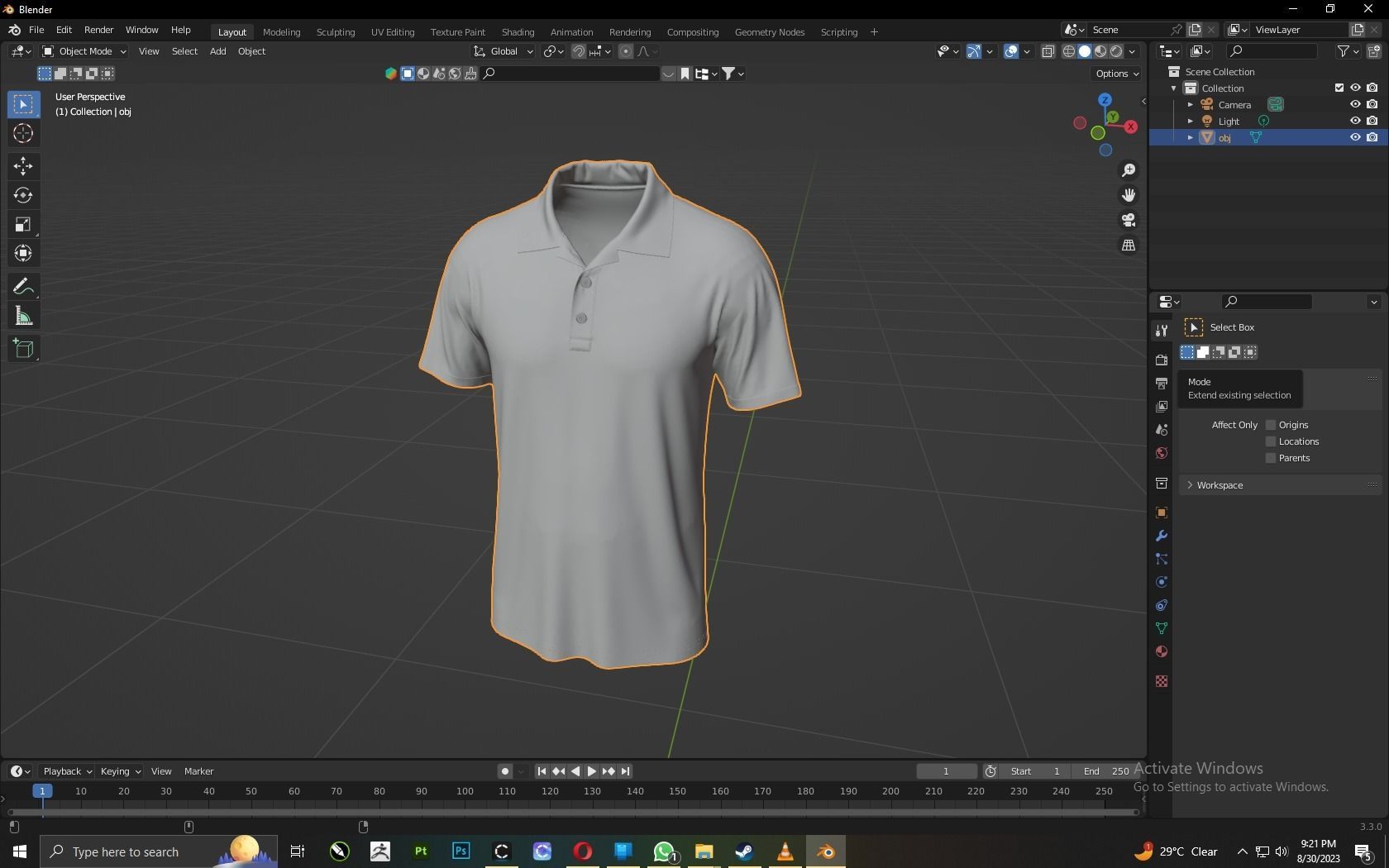 Polo Shirt 3D model | CGTrader