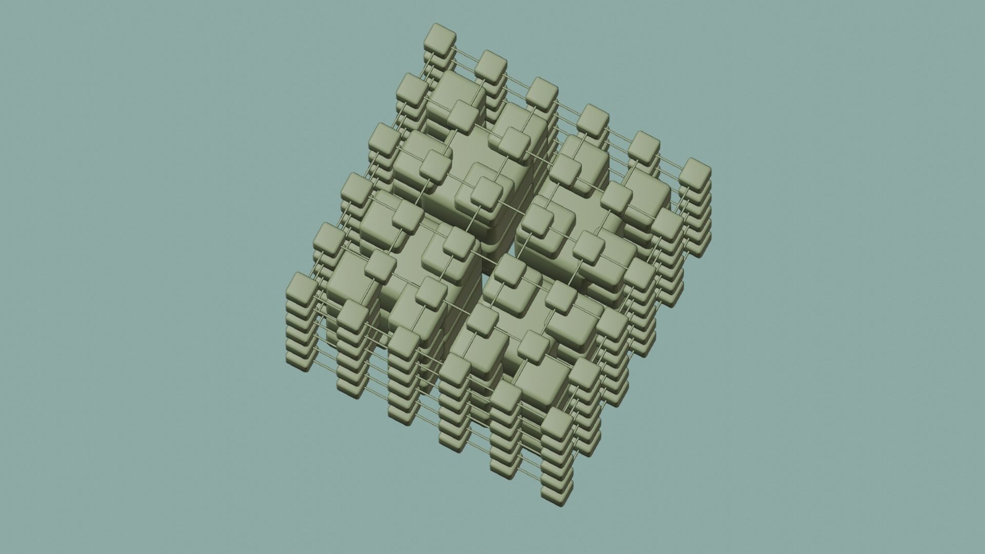 Geometry Nodes RubiksCube 3d model 3D model | CGTrader