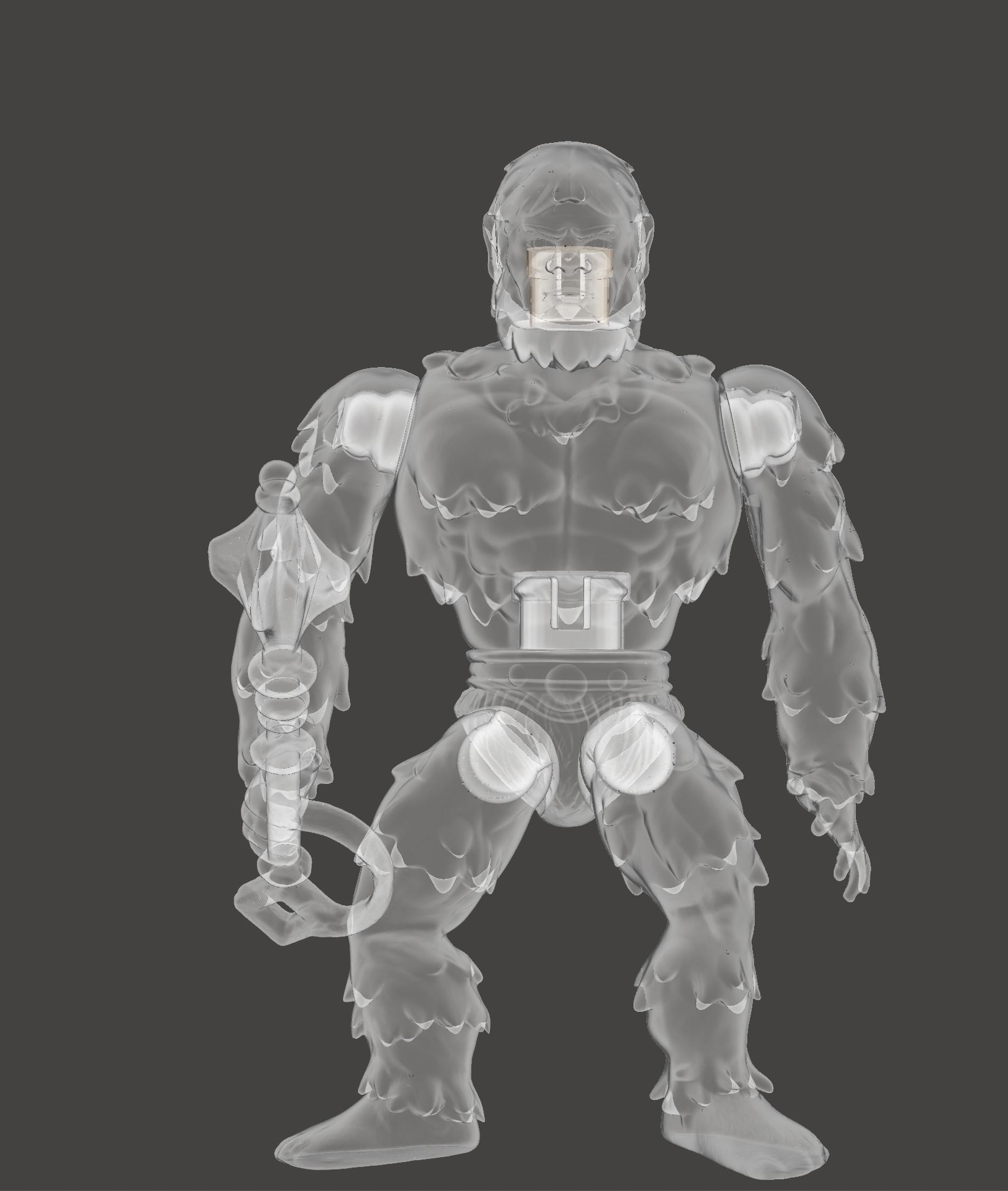 MossMan motu Filmation 3D model 3D printable | CGTrader