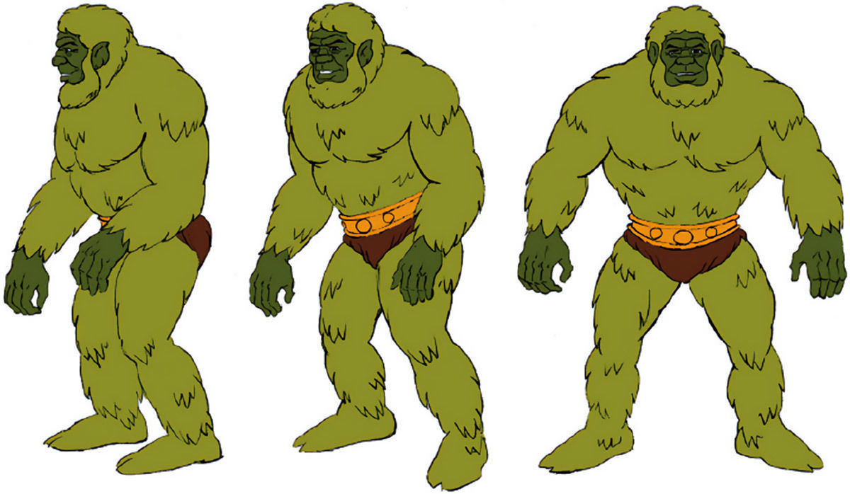 MossMan motu Filmation 3D model 3D printable | CGTrader