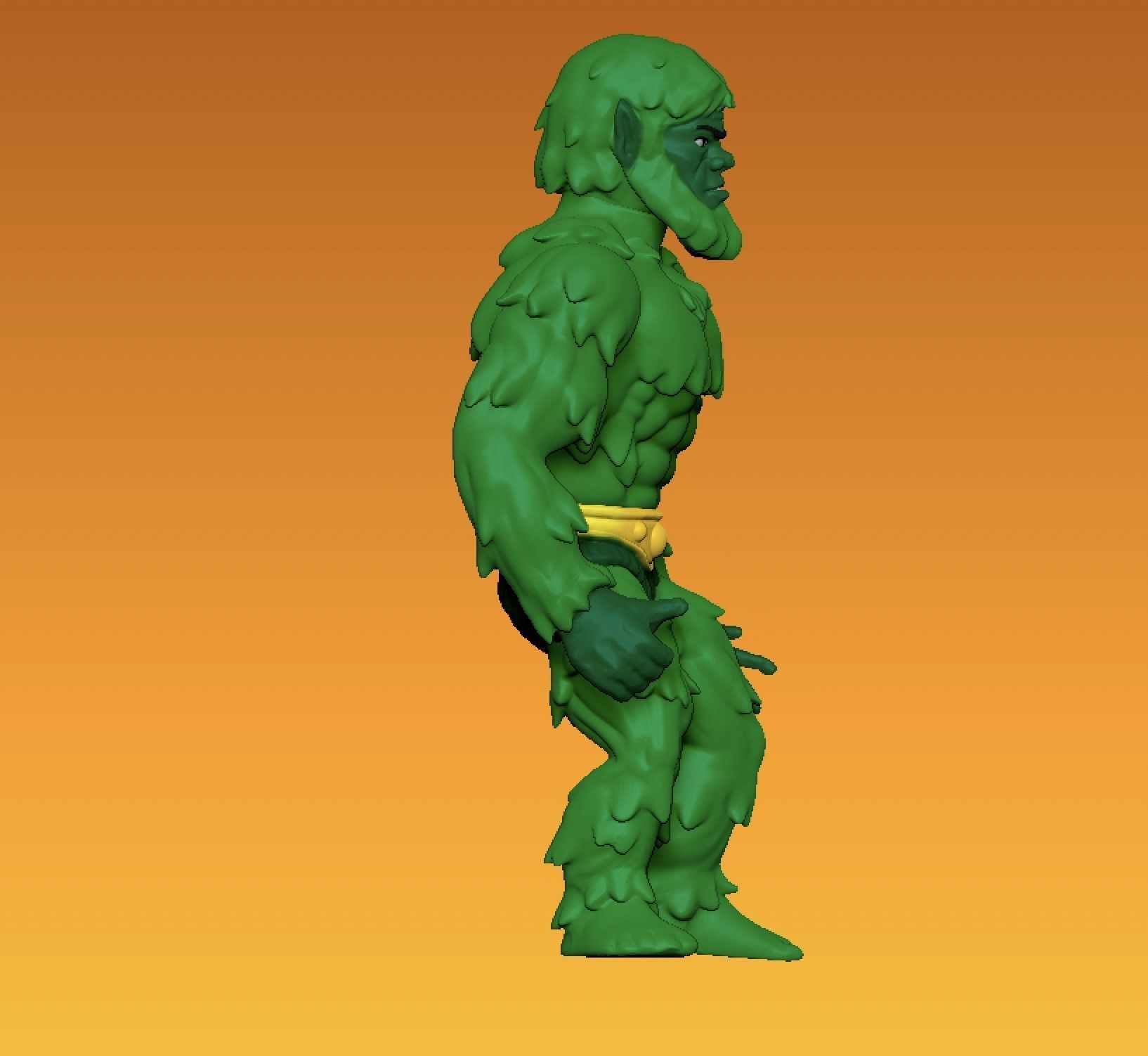 MossMan motu Filmation 3D model 3D printable | CGTrader