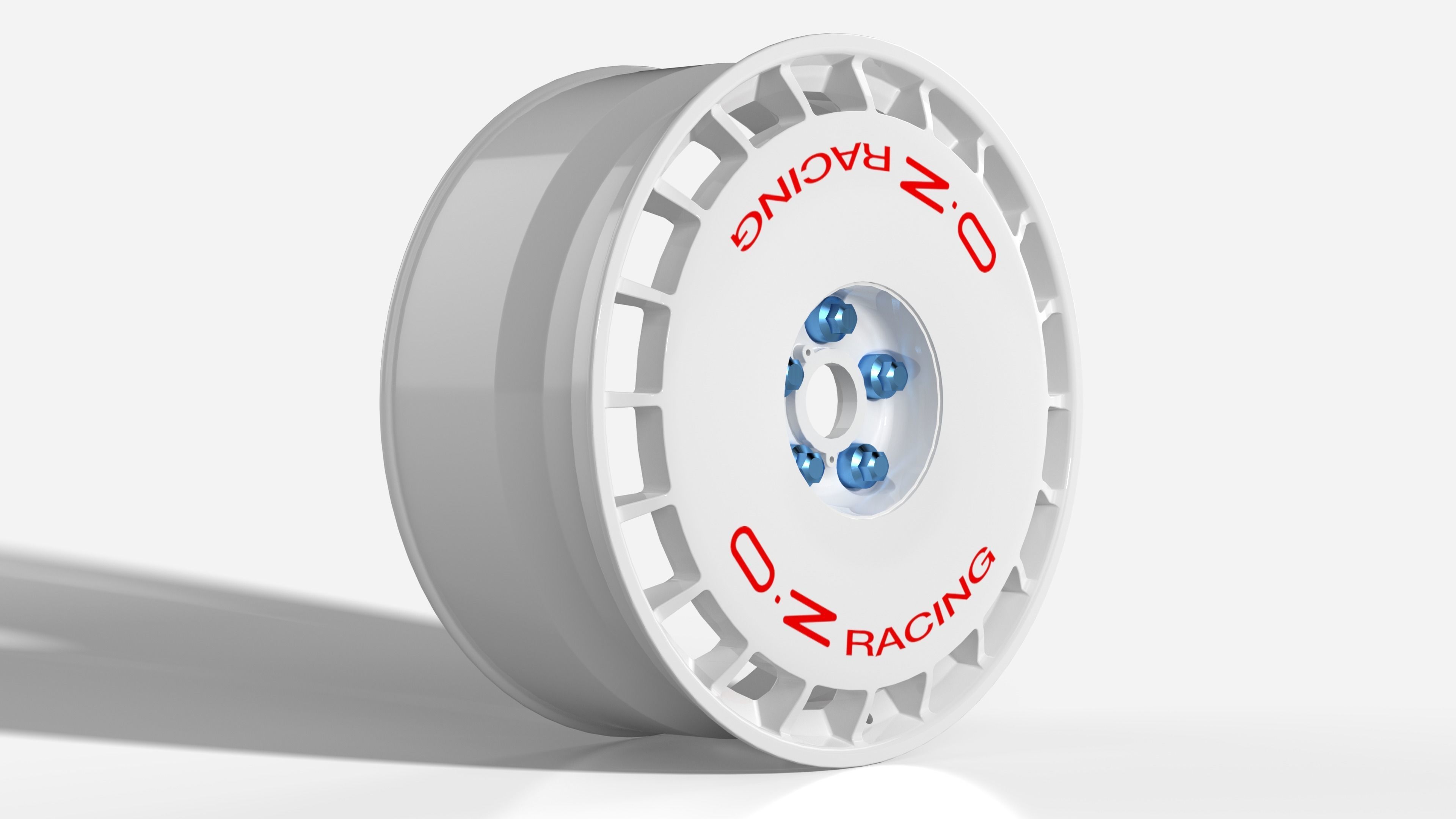 OZ Rally Racing Wheel 90s Group A Spec 3D model | CGTrader