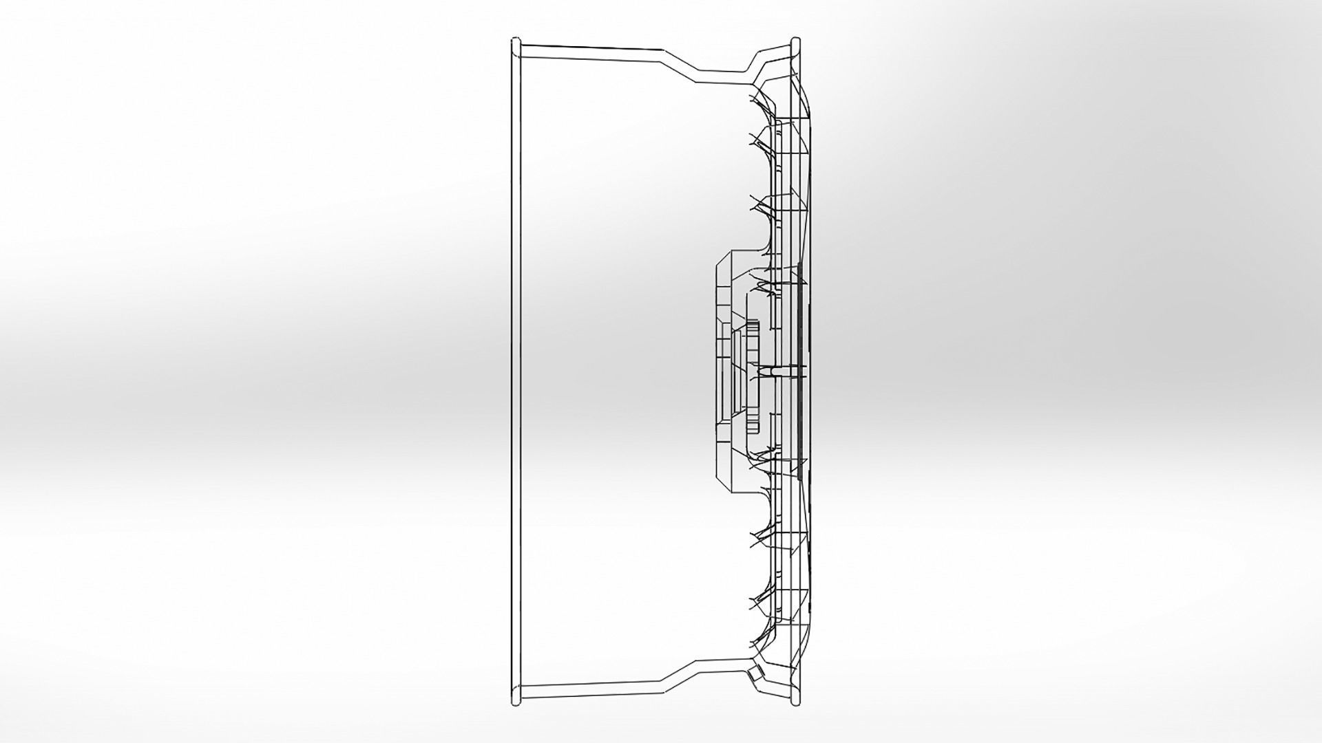 OZ Rally Racing Wheel 90s Group A Spec 3D model | CGTrader