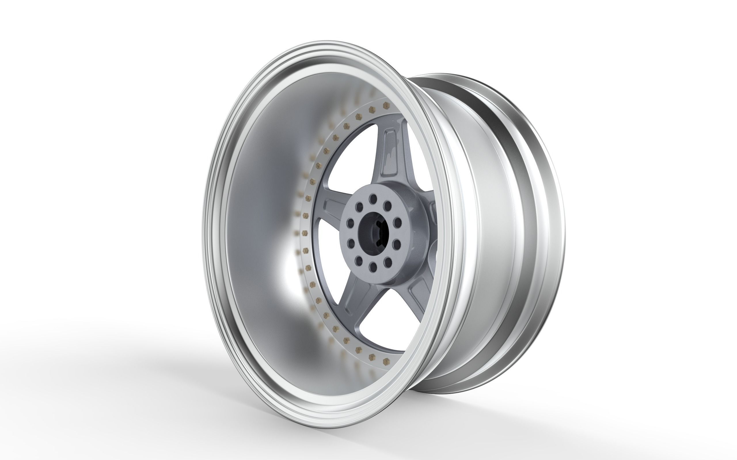 SSR Professor SP6 Wheel 3D model | CGTrader
