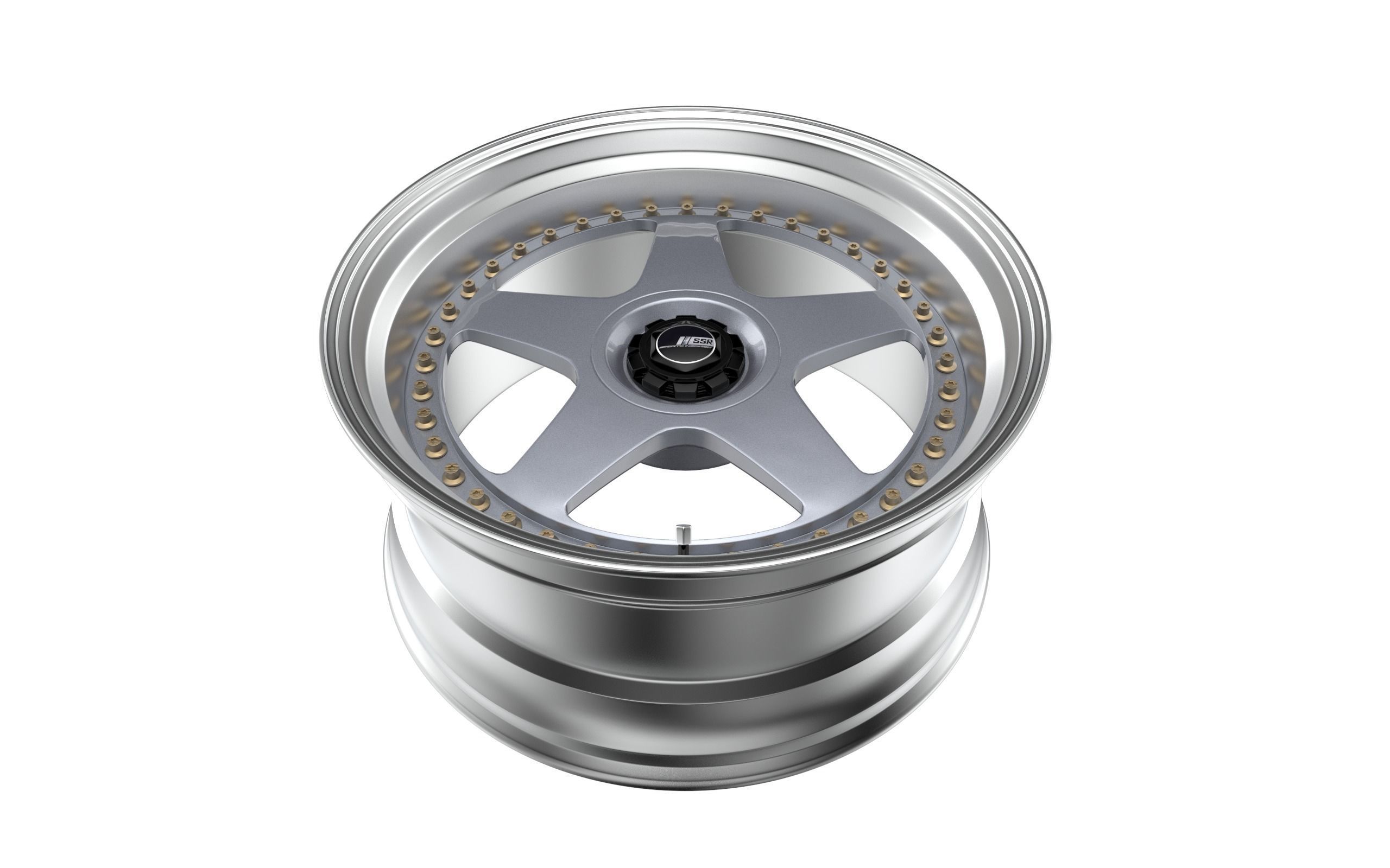 SSR Professor SP6 Wheel 3D model | CGTrader