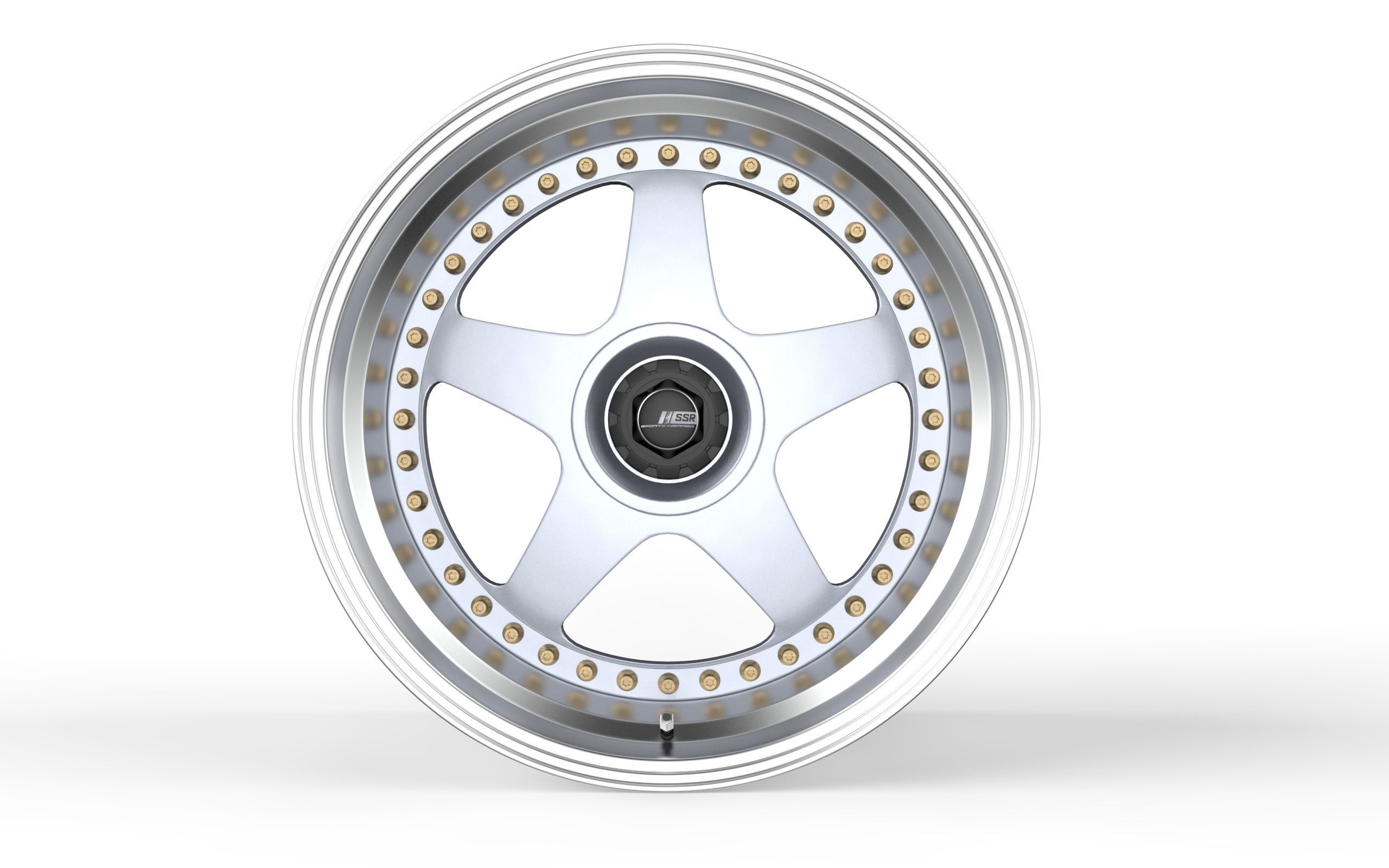 SSR Professor SP6 Wheel 3D model | CGTrader