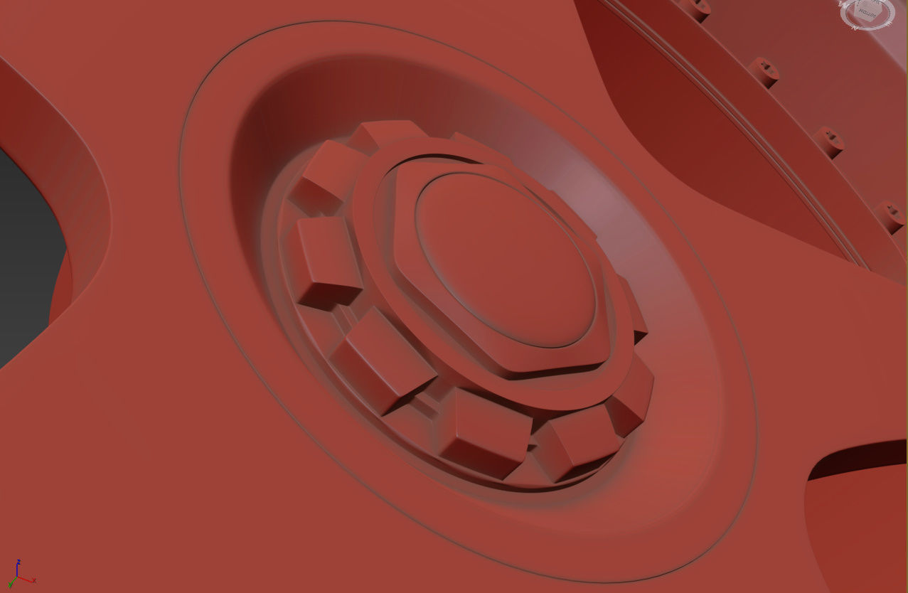 SSR Professor SP6 Wheel 3D model | CGTrader