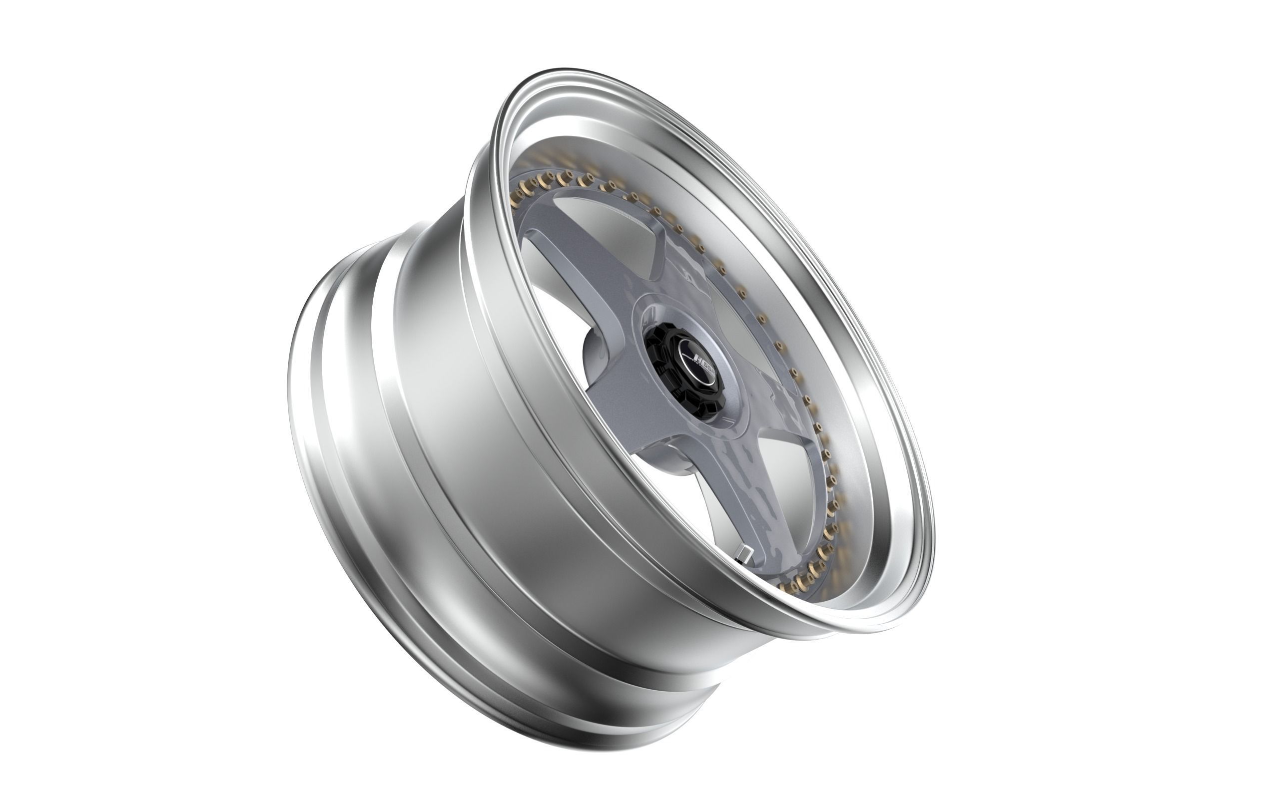 SSR Professor SP6 Wheel 3D model | CGTrader