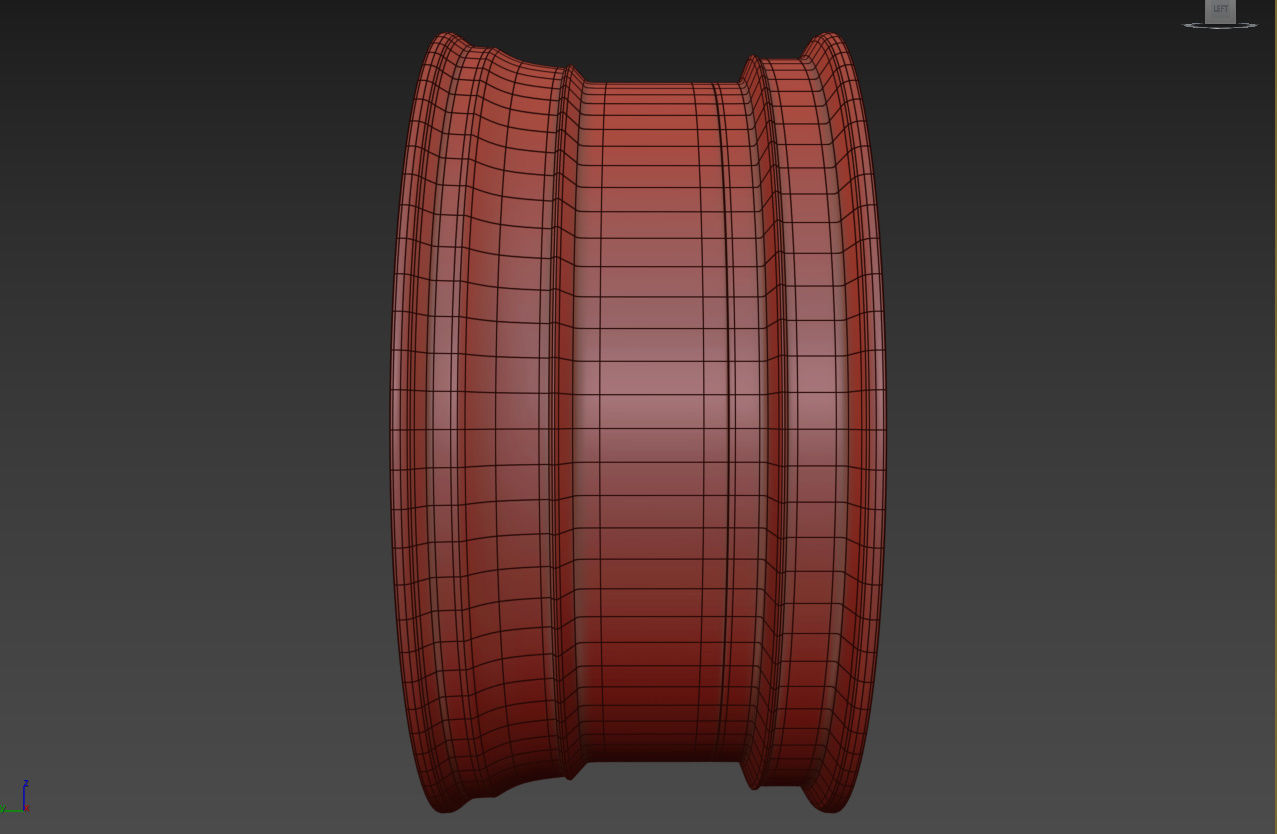 SSR Professor SP6 Wheel 3D model | CGTrader