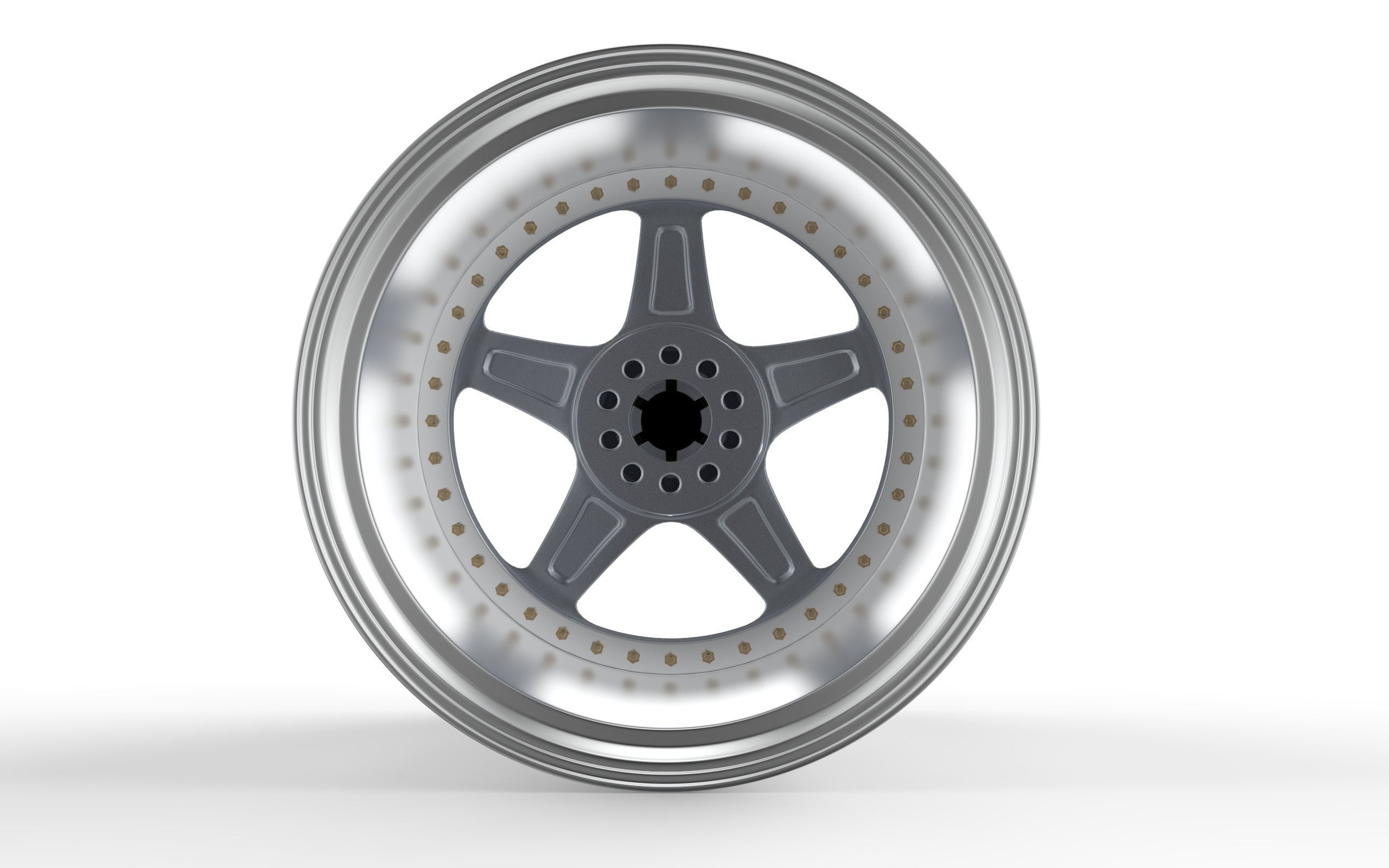 SSR Professor SP6 Wheel 3D model | CGTrader