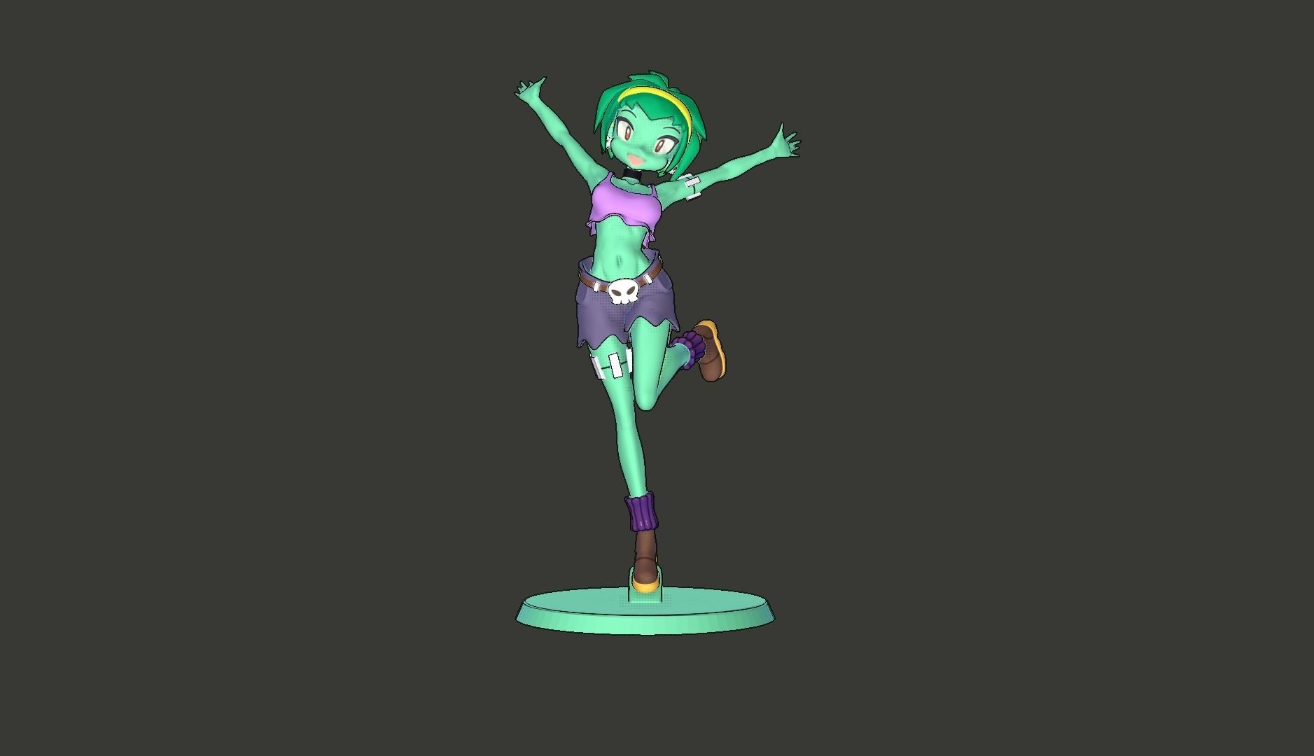 Rottytops figure 3D model 3D printable | CGTrader